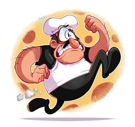 Pizza Tower Peppino By Francoisl Artblog On Deviantart