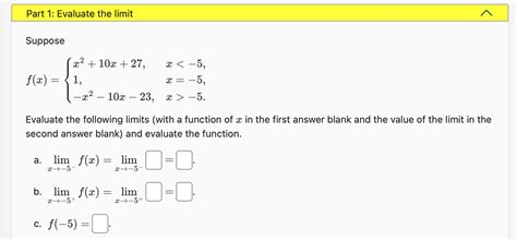 solved part 1 evaluate the