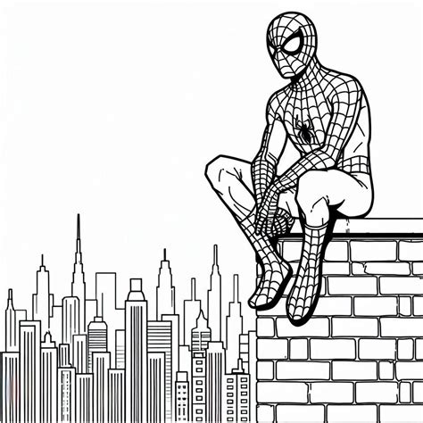 27 Spiderman Värityskuva Tulostettavia Ilmaiseksi Pdf