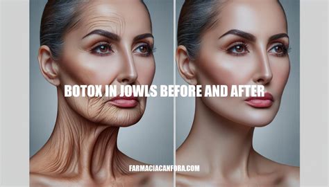 Botox In Jowls Before And After A Comprehensive Guide