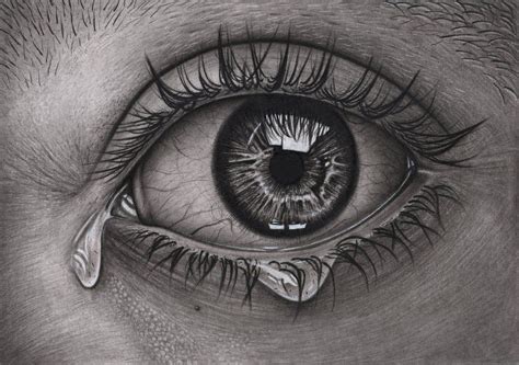 How To Draw A Realistic Crying Eye