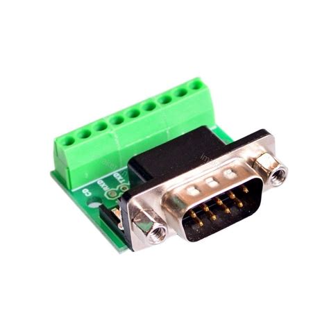 Đế Ra Chân Db9 Rs232 Đực Sang Domino
