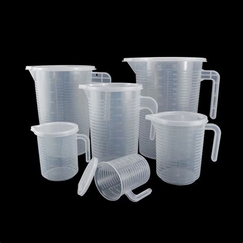 Ca đong Nhựa Chịu Nhiệt Cao Có Nắp đậy Với Nhiều Dung Tích Khác Nhau