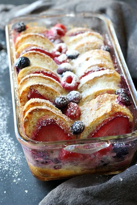 BERRIES CREAM CHEESE FRENCH TOAST SAVE PRINT PREP TIME 14 Mins COOK