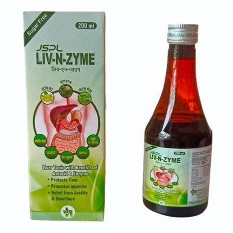 Liv N Zyme Syrup 200 Ml At ₹ 165 Box In New Delhi Id 2852259855255