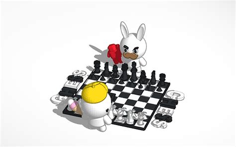 3d Design Chess Board Tinkercad