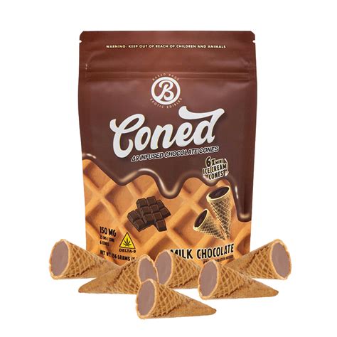 Coned Hemp Edibles Baked Bags