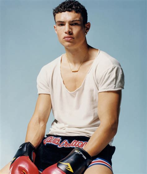 Noah Luis Brown By Marie Deteneuille For Gq France July 2021 Fashionotography