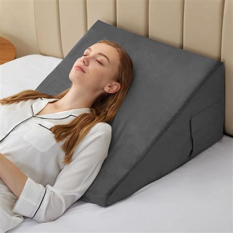 Bed Wedge Pillow For Sleeping 8 Inch Memory Foam Philippines Ubuy