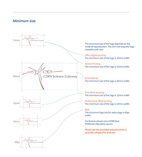 Logo Usage Rules For Cern Shop Suppliers Cern Design Guidelines