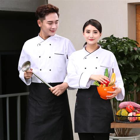 Russian Restaurant Chef Blouse Chef Jacket Work Uniform Factory Wholesale