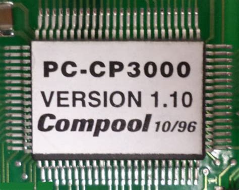 Compool Pc Cp3000 Pcb Circuit Board Version 1 10 Ebay
