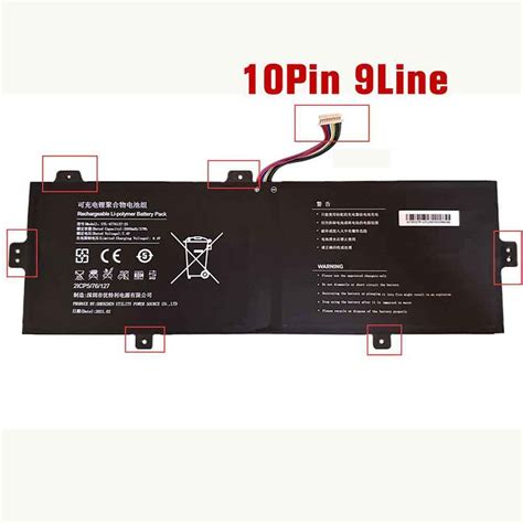 5000mAh Batterie Jumper UTL-4776127-2S pour Jumper U3285131P-2S ...