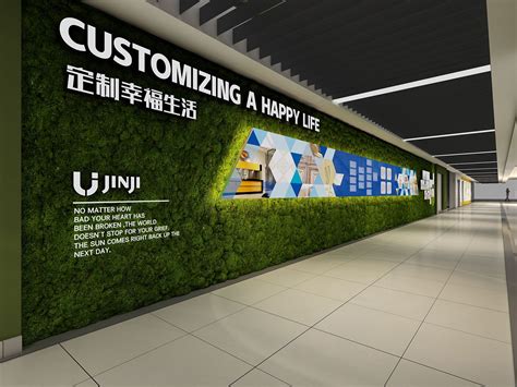 公司文化墙设计 100套公司文化墙效果图片