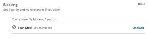 how to block someone on linkedin ipm media