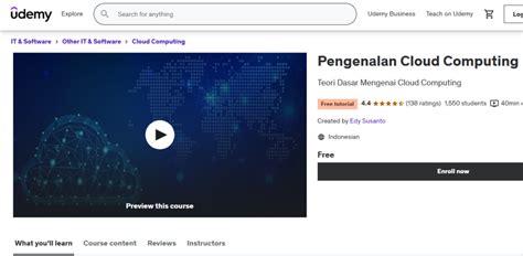 5 Kursus Online Cloud Computing Terbaik [gratis And Berbayar] Future Skills