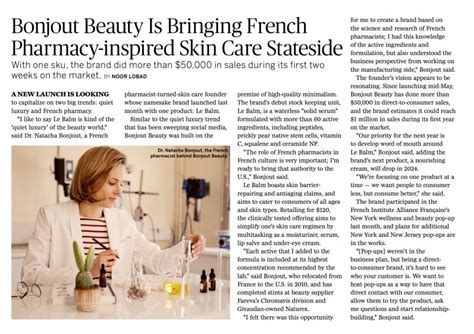 Thank You Wwd For Featuring Bonjout Beauty We Are So Grateful To
