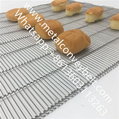 Stainless Steel Wire Flat Chain Link Mesh Conveyor Beltfood Grade Stainless Steel Wire Mesh