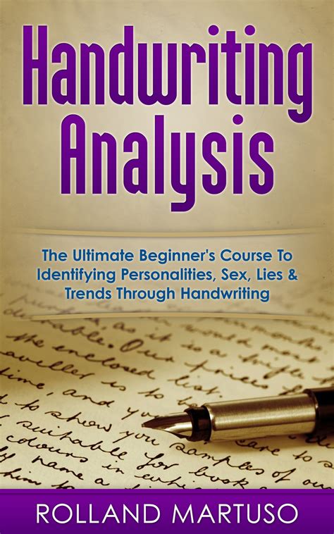 Buy Handwriting Analysis The Ultimate Beginners Course To