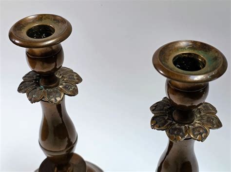 Identify Metal In Antique Candlestick Holders Pls Antiques Board
