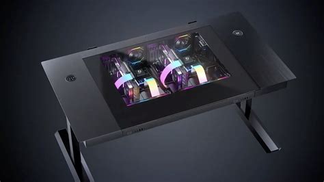 Lian Li Dk07 Height Adjustable Gaming Table Available Soon