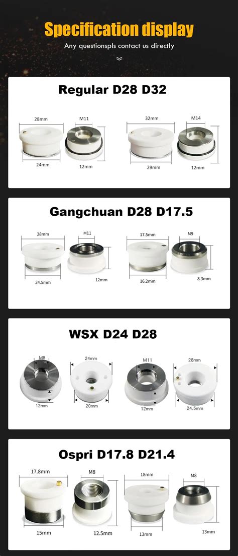 Bystronic 4 01959 Laser Ceramic Ring Primapress