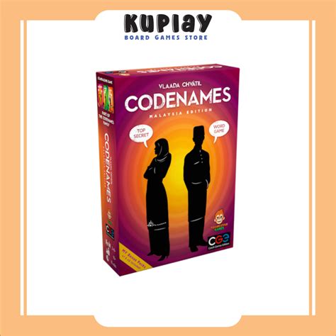 Codenames Malaysia Edition Original Word Guessing Deduction Board
