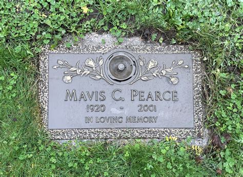 Mavis Cameron Park Pearce 1920 2001 Find A Grave Memorial