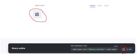 Ionicon Library Outline Issue Issue Ionic Team Ionicons Github