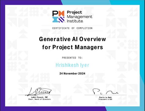 Hrishikesh Iyer Pmp® Psm® Icp Acc® Cspo® On Linkedin Generativeai