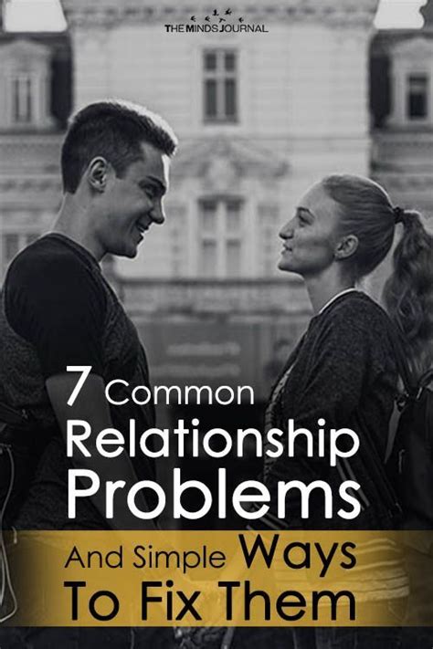 7 Common Relationship Problems And Simple Ways To Fix Them Common Relationship Problems