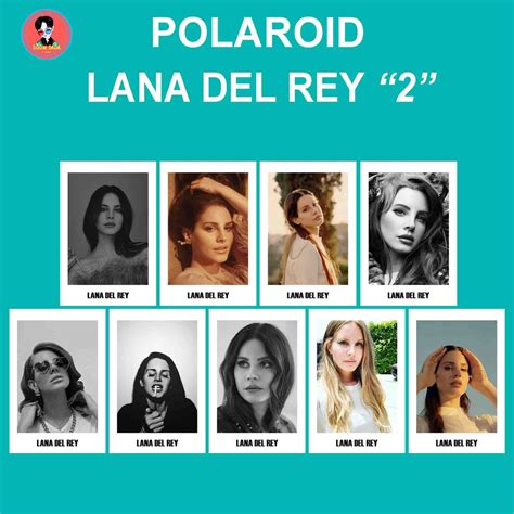 Jual Isi 9pcs Polaroid Lana Del Rey Photocard Lana Del Rey Shopee
