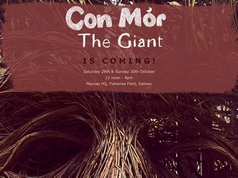 Con MÓr The Giant By Macnas Halloween Event 2022 In Galway