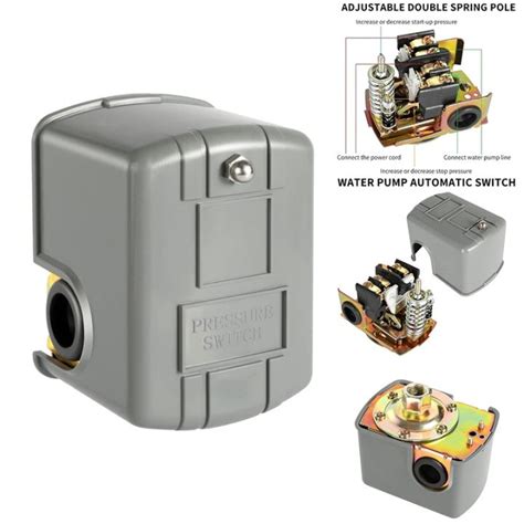 Pessure Switch For Well Pump 30 50psi Water Pressure Switch 1 4in