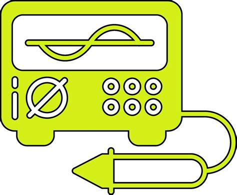 Oscilloscope Vector Icon 37108509 Vector Art At Vecteezy