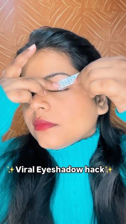 Try This Hack Eyeshadow Beautyhacks Shortsyoutube Shortsviral