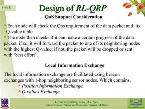 a reinforcement learning based routing protocol with qo s support for