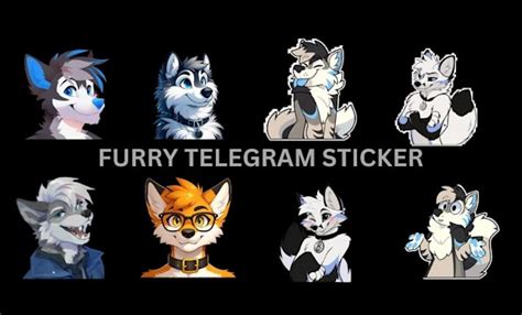 Draw Furry Telegram Stickers Discord Crypto Stickers Furry Nsfw