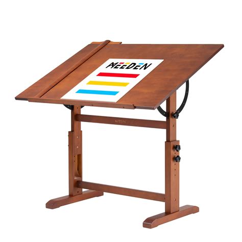Meeden Extra Large Wood Drafting Table 30 X 42 Artist Drawing Table Desk Craft Table With