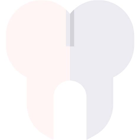 Tooth Basic Straight Flat Icon