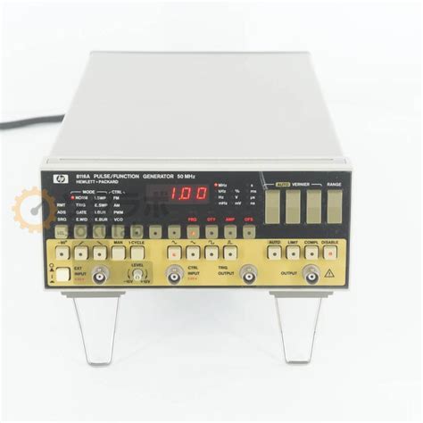 Dw Used 8日保証 Hp 8116a Pulsefunction Generator パルスファンクションジェネレーター Opt