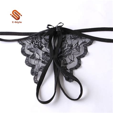Jual Ustyle Lg002 Sexy G String Open Crotch Underwear Lace Seksi