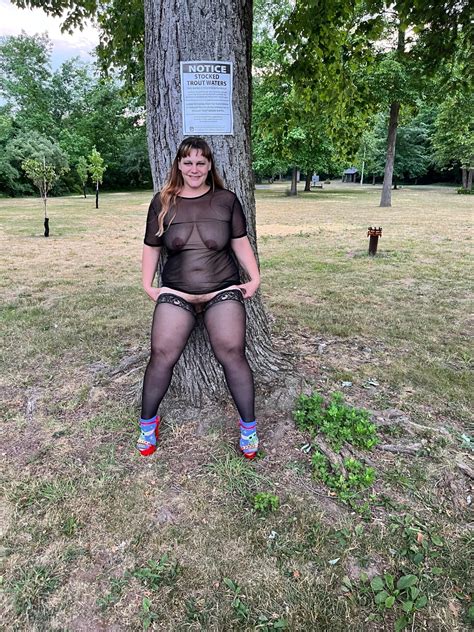 Enjoying Outside And Blowing Man Meat Shesfreaky