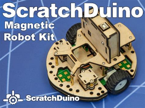 Scratch Duino Open Source Magnetic Robot Kit For Education