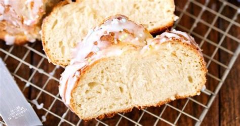 Sweet Glazed Easter Bread Recipe Easter Side Dishes Recipes Baked Dishes Recipes