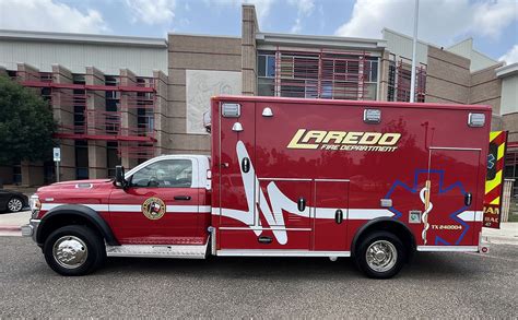 Laredo Tx Fire Department Upgrades Fleet With Wheeled Coach Texas
