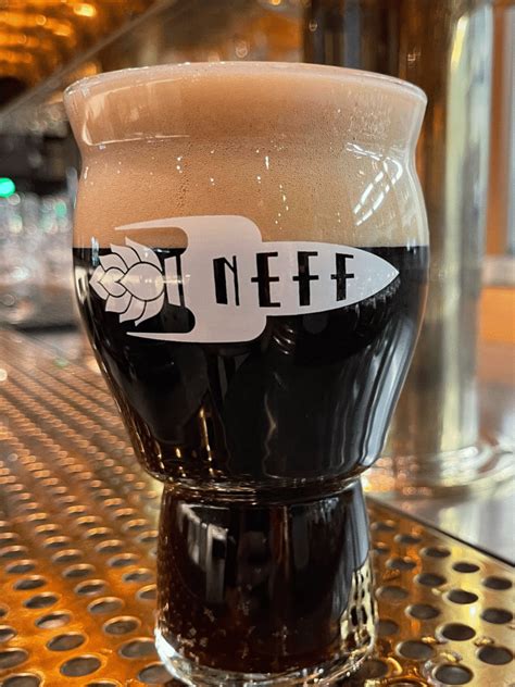 Taplist And Food Menu Neff Brewing
