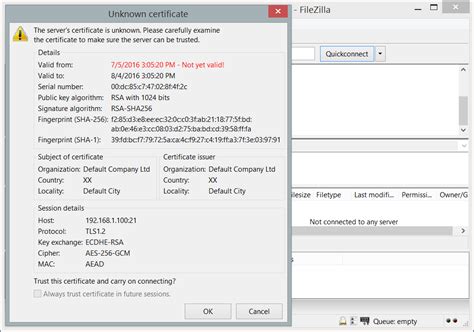 how to install proftpd with tls on centos 7 2