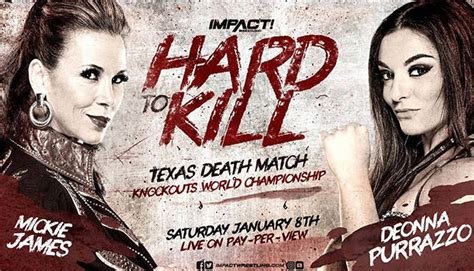 Knockouts Championship Match Set For Impact Hard To Kill 411mania
