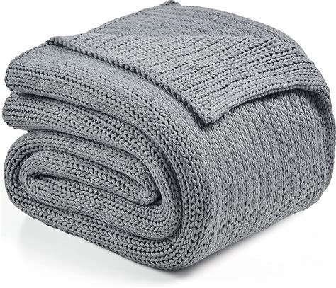 Cymula Knitted Weighted Blanket For Adults 15lbs 60x 80